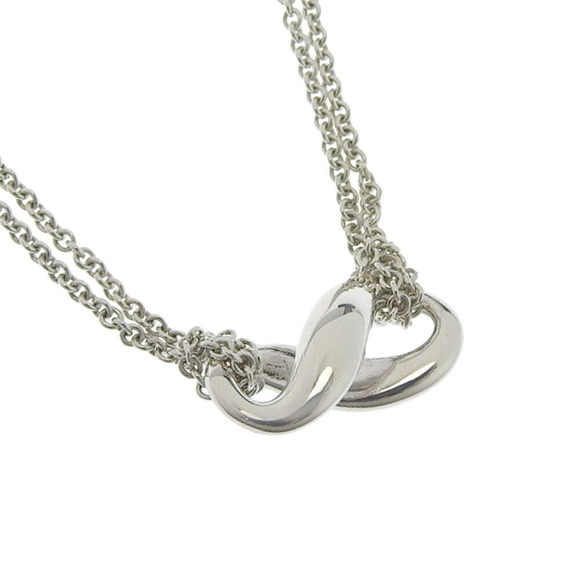 Tiffany & Co. | Jewelry | Tiffany Infinity Silver 925 Womens Necklace ...